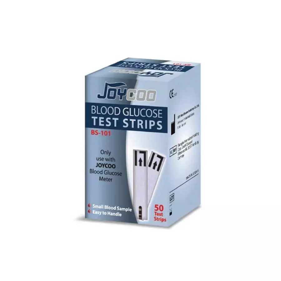 Joycoo Blood Clucose Monitor Strip, 50 Strips – Milad